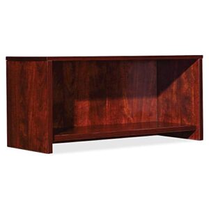 lorell essentials hutch, cherry