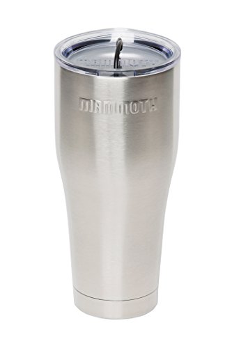 Mammoth Rover 30oz Stainless Steel Tumbler, Double Wall Vacuum Insulated Tumbler with Lid, Great for On the Go, in Stainless Steel