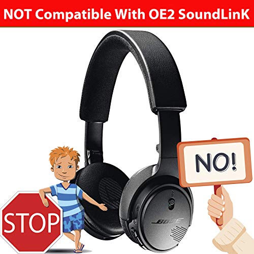 Headband Cushion Kit (Black) Compatible with Bose AE2, AE2w, OE (First Generation) Not Compatible with AE2 SoundTrue or Any SoundLink Models. Your Model Number is Underneath The Ear Cushions!