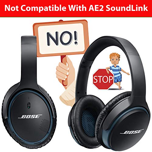 Headband Cushion Kit (Black) Compatible with Bose AE2, AE2w, OE (First Generation) Not Compatible with AE2 SoundTrue or Any SoundLink Models. Your Model Number is Underneath The Ear Cushions!