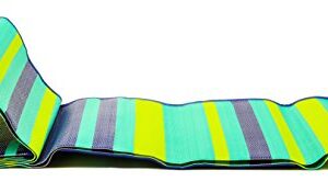 Camco Handy Mat with Strap, Perfect for Picnics, Beaches, RV and Outings, Weather-Proof and Weather Resistant (Green/Turquoise - 60" x 78") (42806)