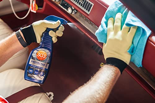 303 Automotive Protectant - Provides Superior UV Protection, Helps Prevent Fading and Cracking, Repels Dust, Lint, and Staining, Restores Lost Color and Luster, 16oz (30382CSR) Packaging May Vary