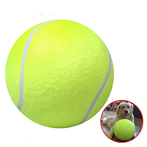 Banfeng Giant Tennis Ball 9.5" Signature Big Tennis Ball for Children Adult Dog