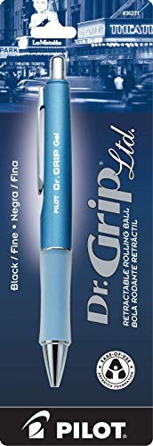 PILOT Dr. Grip Limited Refillable & Retractable Gel Ink Rolling Ball Pen, Fine Point (Assorted)