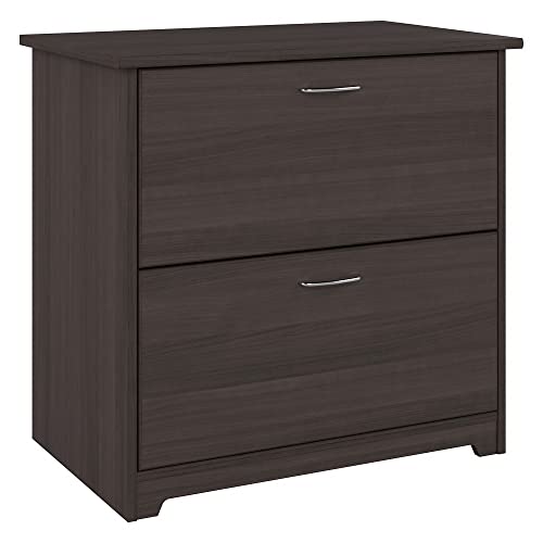 Bush Furniture Cabot 2 Drawer Lateral File Cabinet, Heather Gray