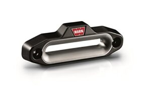 warn 94245 hawse style winch fairlead for utv provantage atv winches , black