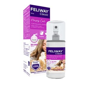 feliway classic cat calming pheromone spray (60 ml)