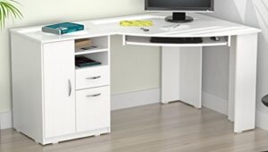 inval et-3415 computer desk, washed oak