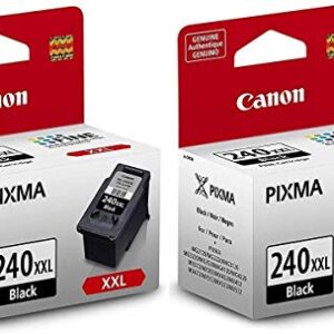 2 X Canon PG-240XXL Office Products FINE Cartridge Ink