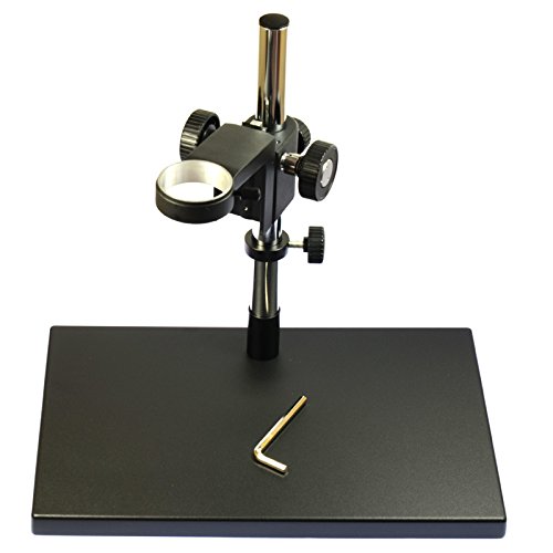 Big Heavy Duty Metal Boom Stereo Microscope Camera Table Stand Holder 50mm Ring