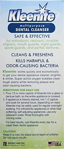 kleenite Multipurpose Dental Cleanser, 90 cleanings, Fresh mint 9 fl oz