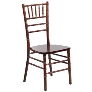 flash furniture 2 pack hercules series fruitwood chiavari chair