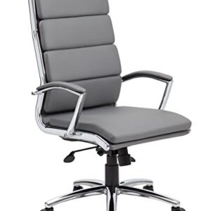 Boss Office Products CaressoftPlus Executive Chair, Grey