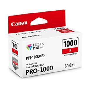 CanonInk Lucia PRO PFI-1000 Red Individual Ink Tank