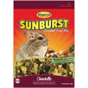 higgins sunburst gourmet chinchilla food mix, 3 lbs. by higgins