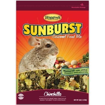 Higgins Sunburst Gourmet Chinchilla Food Mix, 3 lbs. by Higgins