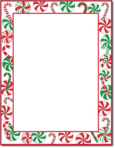 Peppermints Party Holiday Stationery - 80 Sheets by Great Papers!