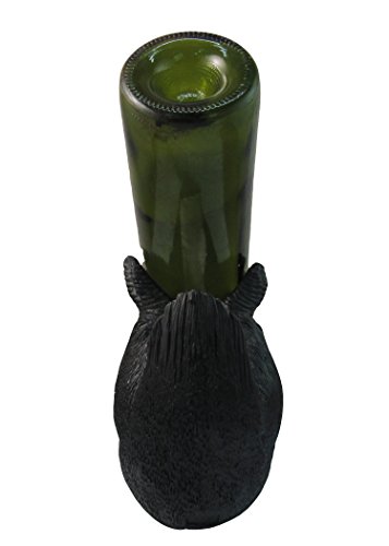 Playful Antarctic Penguin Wine Bottle Holder By DWK | Tabletop South Pole Decor And Centerpiece