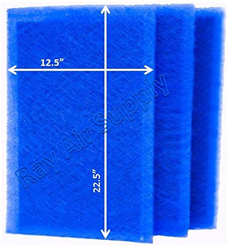 RAYAIR SUPPLY 14x25 Air Ranger Replacement Filter Pads 14X25 (3 Pack)