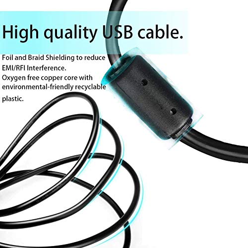 Blacell USB Battery Charger Data Sync Cable Cord for Sony Camera Cybershot DSC-W800 W810 W830 W330 s/b/p/r