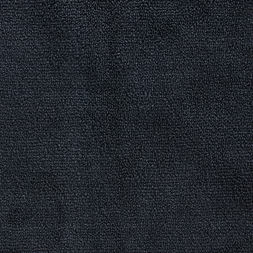 Chemical Guys MIC36103 Workhorse XL Black Professional Grade Microfiber Towel, Rubber/Plastic/Vinyl (Safe for Car Wash, Home Cleaning & Pet Drying Cloths) 24" x 16", Pack of 3