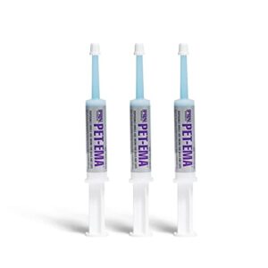 prn pharmacal petema - disposable single use enema for dogs & cats - rectally administered gel containing lubricant, laxative & stool softener - with glycerin & sorbic acid - 12 ml syringe - 3 pack