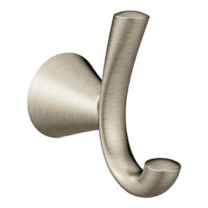 moen yb2303bn glyde robe hook, brushed nickel