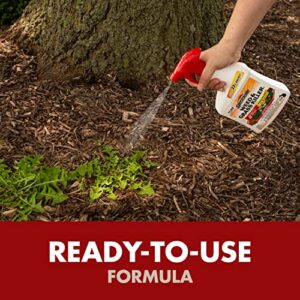 Spectracide Weed & Grass Killer 2, Use On Driveways, Walkways and Around Trees and Flower Beds, 32 fl Ounce Spray