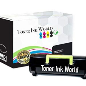 TIW Compatible 501U 20,000 Page Remanufactured Toner Cartirdge Replacement for Lexmark MS610 / MS610de / MS610dn / MS610dtn / MS610dte