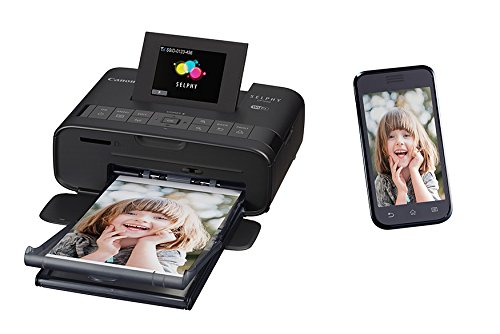 Canon 0599C001 Selphy CP1200 Black Wireless Color Photo Printer