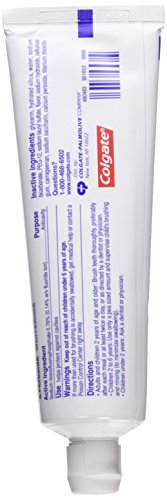 Colgate Baking Soda and Peroxide Whitening Bubbles Toothpaste, Brisk Mint, 4 Ounce