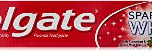 Colgate Sparkling White Whitening Toothpaste, Cinnamint - 6 ounce