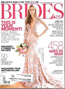 brides magazine february / march 2016