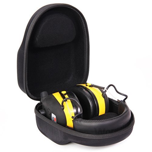 caseling Hard Case Fits 3M WorkTunes Connect Hearing Protector (case only)