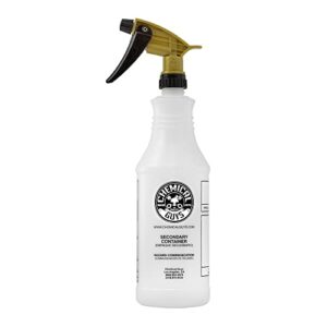 chemical guys acc_136 acid resistant sprayer, with 32 oz heavy duty bottle , white