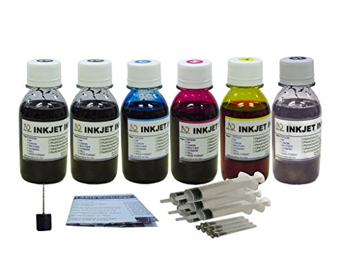 ND R@ UV Resistant Refill Ink for PGI-270 CLI-271(Non-OEM) CIS/CISS and refillable cartridges: PIXMA MG7720 (6X100ML-C270)