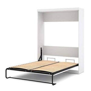 Bestar Nebula 65W Queen Murphy Bed in White