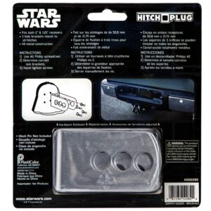 Plasticolor Star Wars Darth Vader Hitch Cover, Hitch Covers by Plasticolor (002282R01)