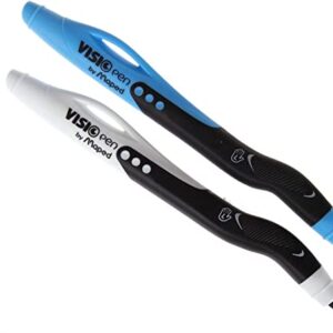 Maped - Visio Left Handed Ballpoint Pen Blue and Black Ink Pack of 2