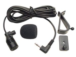 fingerlakes microphone mic 2.5mm pioneer compatible for car vehicle stereo radio gps dvd bluetooth enabled head unit