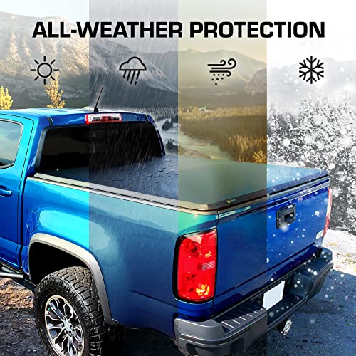 Tyger Auto T3 Soft Tri-fold Truck Bed Tonneau Cover Compatible with 2015-2023 Ford F-150 | 6.5' (79") Bed | TG-BC3F1042