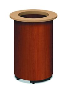 hon preside cylinder base, cognac