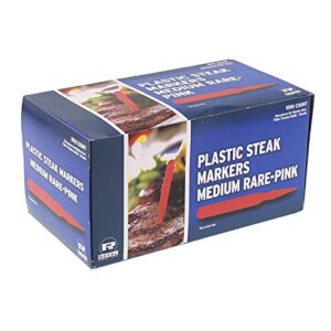 Royal Medium Rare Steak Marker-Pink, Package of 1000