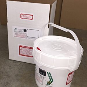 EZ on the Earth, Lead Acid Battery Recycling Kit, 2.0 Gallon Battery Recycling Pail, Pre-Paid, Mail-Back Recycle Kit for Lead Acid Batteries