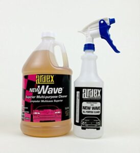 ardex new wave - multi purpose cleaner concentrate kit - for tires-rims-engines and interiors - gal.