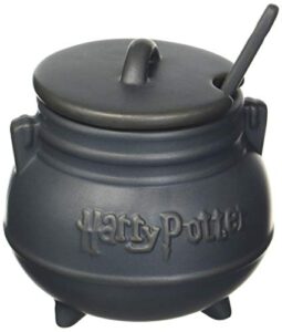 harry potter - 48013 harry potter cauldron soup mug with spoon, standard, black