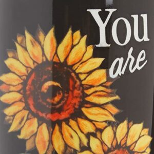 Spoontiques - Ceramic Travel Mugs - You Are My Sunshine Cup - Hot or Cold Beverages - Gift for Coffee Lovers