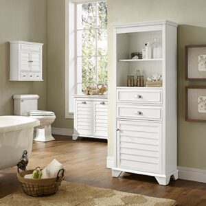 Crosley Furniture Lydia Bathroom Wall Cabinet, White