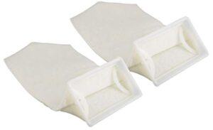 2 pack - 4.5 inch 200 micron - aquarium felt filter bags -7x4.5" rectangle filter sock - fits eshopps