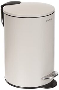 blomus treteimer-68889 pedal bin, 3l, sand